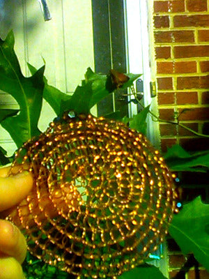 Copper Joy Juliet Cap Kippah (MADE TO ORDER: ORIGINAL SOLD ...